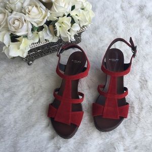 Audley London | Shoes | Nwob Audley London Suede Sandals | Poshmark
